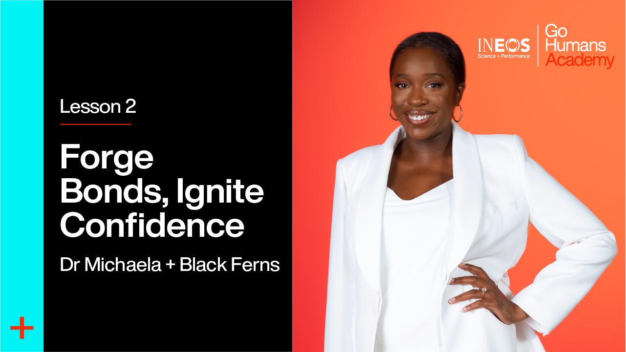 Lesson #2 - Forge Bonds, Ignite Confidence - Dr Michaela + Black Ferns - INEOS GO HUMANS ACADEMY